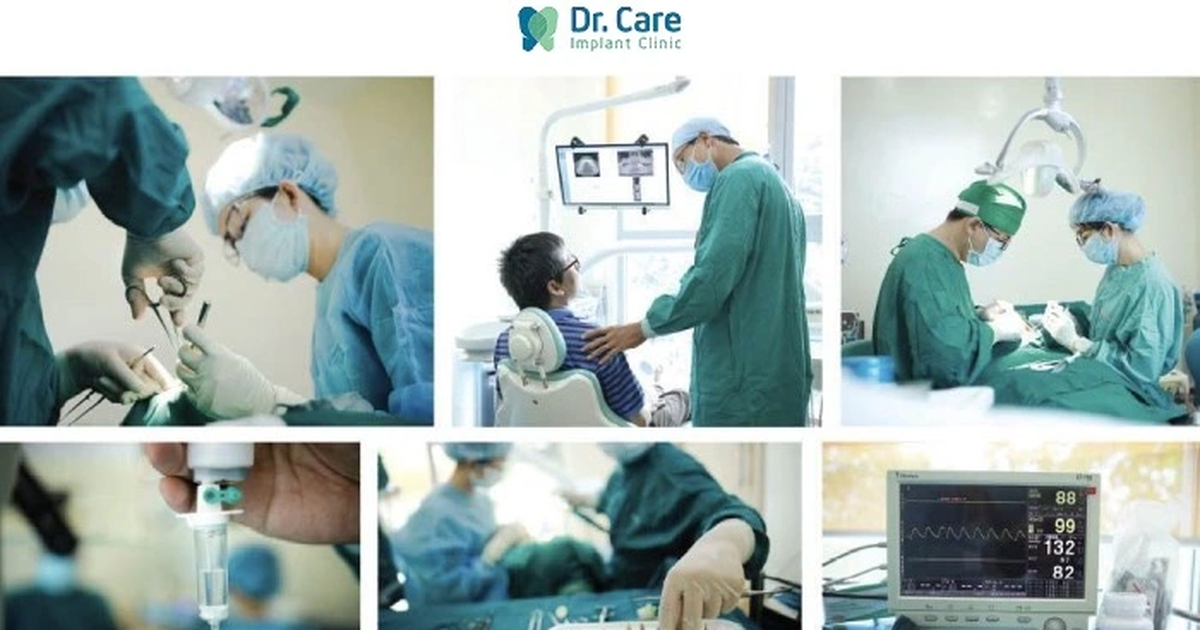 Giá trồng răng Implant tại nha khoa Dr. Care | Báo Dân trí
