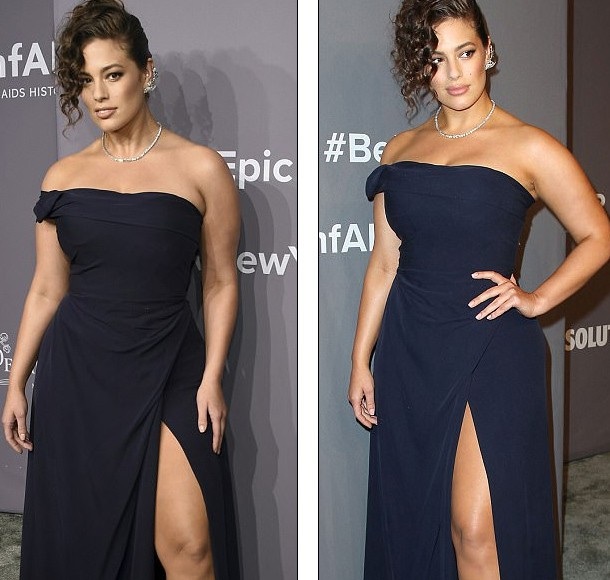 Ashley Graham khoe dáng nảy nở | Báo Dân trí
