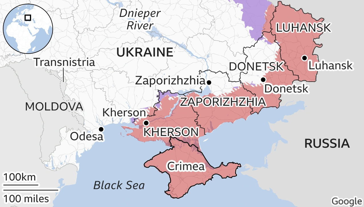 Nga ban bố thiết quân luật ở 4 vùng lãnh thổ mới sáp nhập | Báo Dân trí