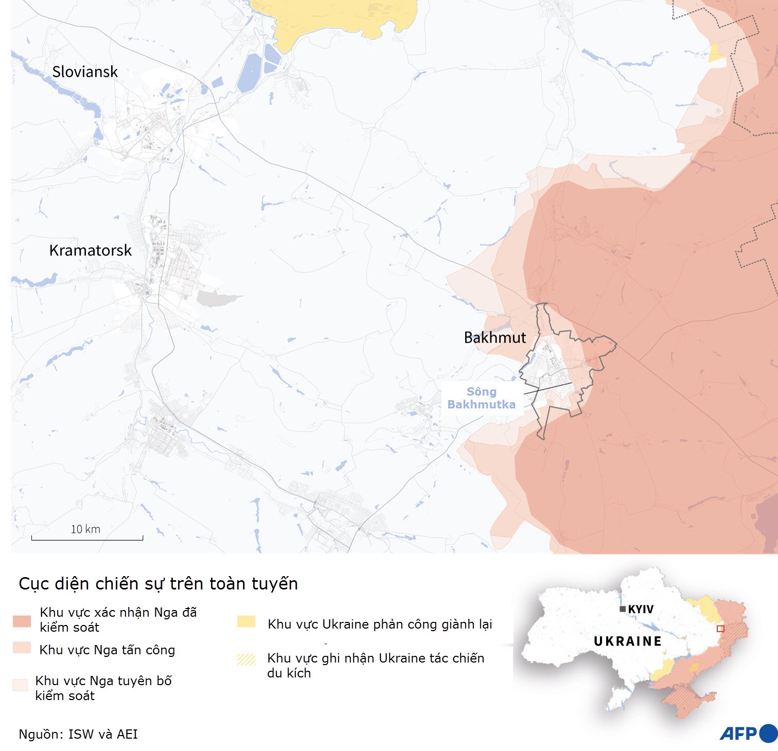 Ukraine - Russia mentioned the enemy's heavy damage in Bakhmut - Vietnam.vn