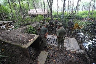 Sac Forest - legendary military base in past