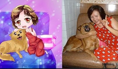 Young Vietnamese draw Chibi as tribute to parents