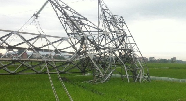 500kv electricity pylon collapse investigated