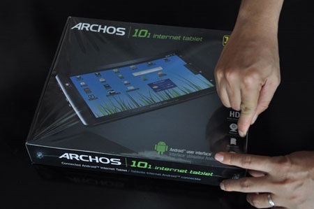 Archos 10 Internet Tablet - Đối thủ đáng gờm của iPad | Báo Dân trí