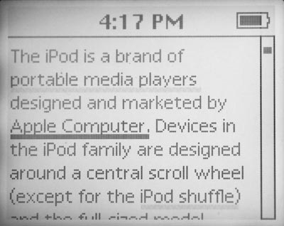 Cài Wikipedia cho iPod | Báo Dân trí