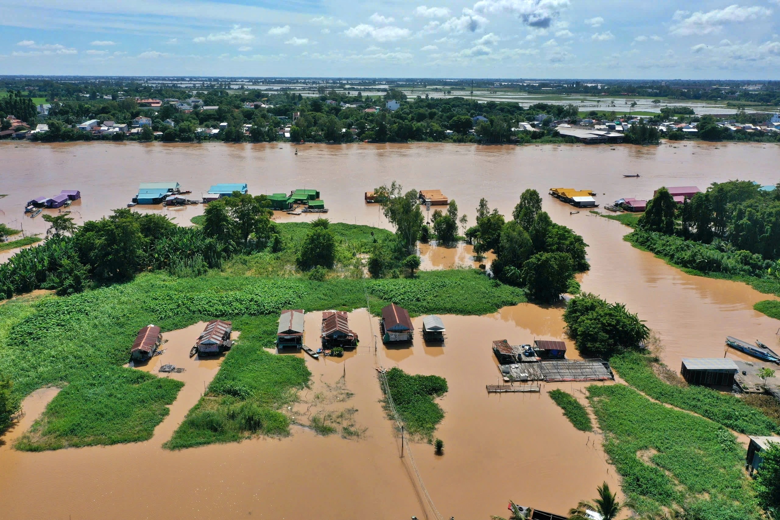 Flood peak forecasted to hit Mekong Delta in late September