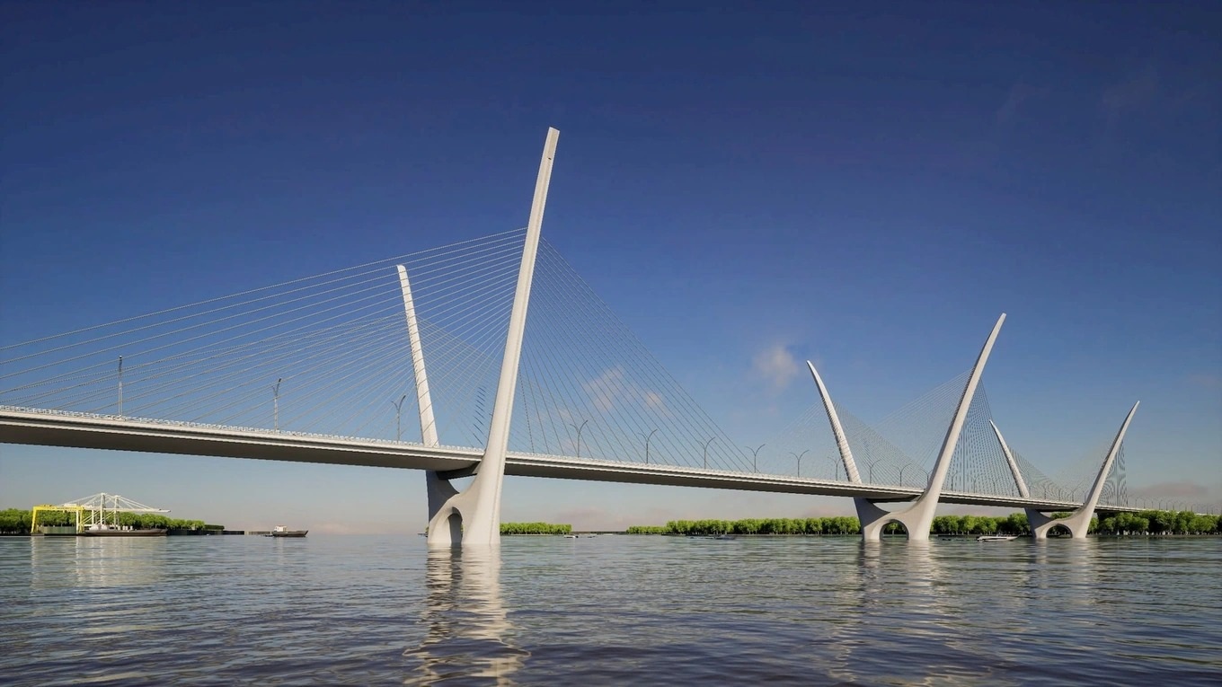 DTiNews - Hanoi begins construction of Thuong Cat Bridge across the Red ...