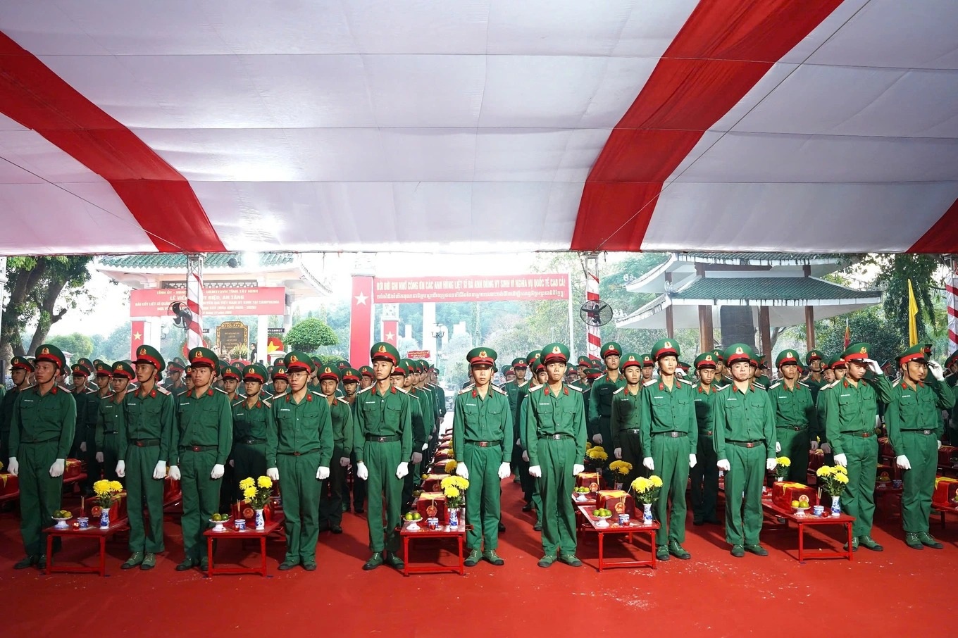 Tay Ninh honours 183 fallen soldiers repatriated from Cambodia | DTiNews