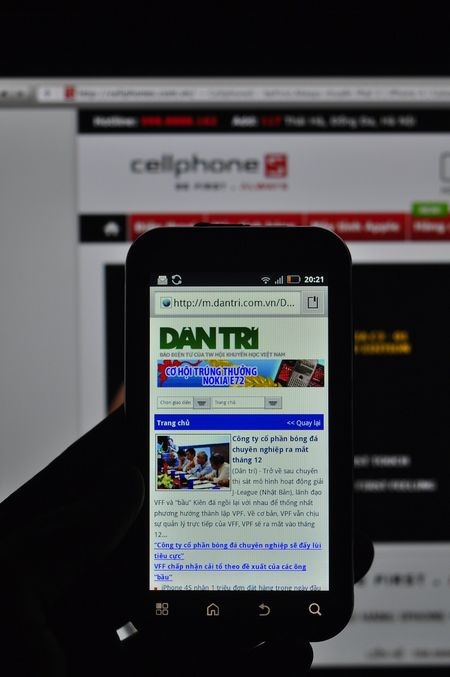 Motorola Defy Plus “nồi đồng cối đá” tại Việt Nam | Báo Dân trí