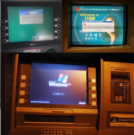 95% máy ATM có nguy bảo mật sau khi Windows XP bị “khai tử” | Báo Dân trí