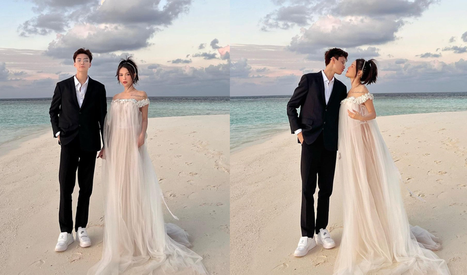 Màn cầu hôn 600 triệu đồng của cặp chị em Lucie Nguyễn - Tuấn Dương | Báo Dân trí