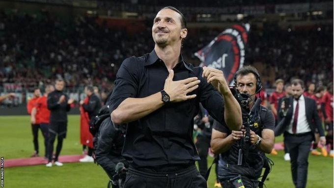 Ibrahimovic giải nghệ ở tuổi 41 trong ngày AC Milan thắng vòng cuối ...