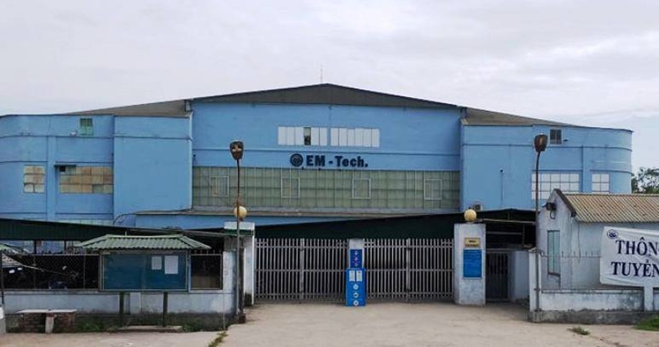 Xử phạt Chi nhánh Công ty Em-Tech Việt Nam gần 200 triệu đồng vì xả ...