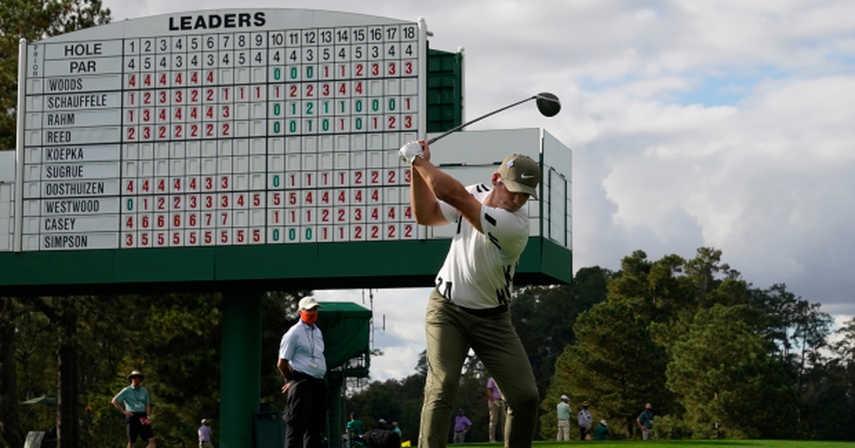 Vượt qua các đối thủ mạnh, tay golf Paul Casey dẫn đầu Masters 2020 ...