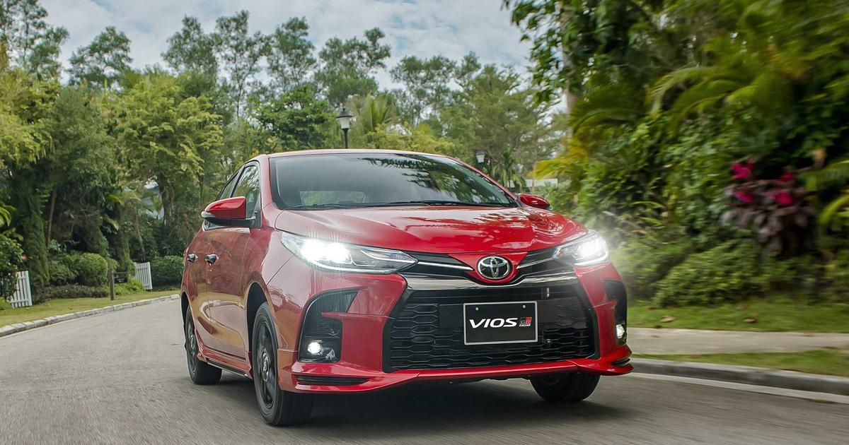 Toyota Vios 2021 thêm bản phong cách thể thao GR-S, giá cao nhất 638 ...