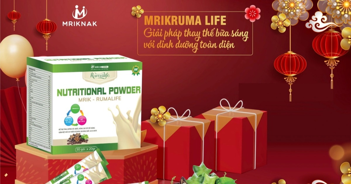 Thực phẩm dinh dưỡng Mrik - Món quà Tết vui lòng người nhận ấm lòng ...