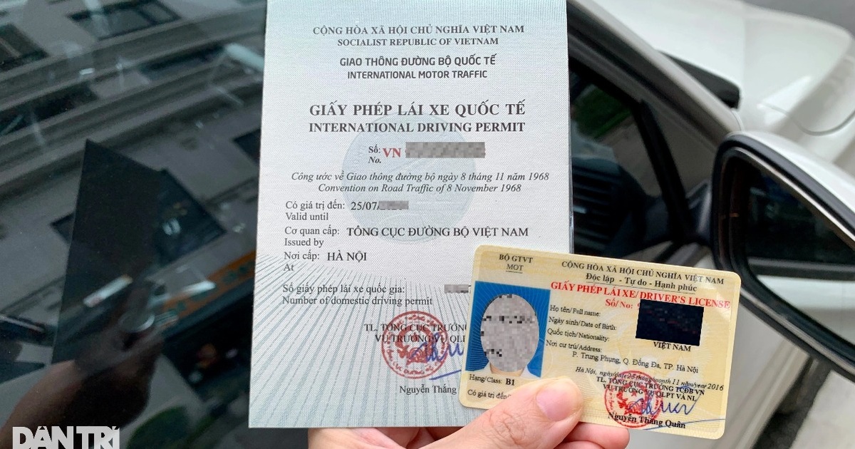 Mất bằng lái xe trong nước, có được dùng bằng quốc tế để thay thế ...