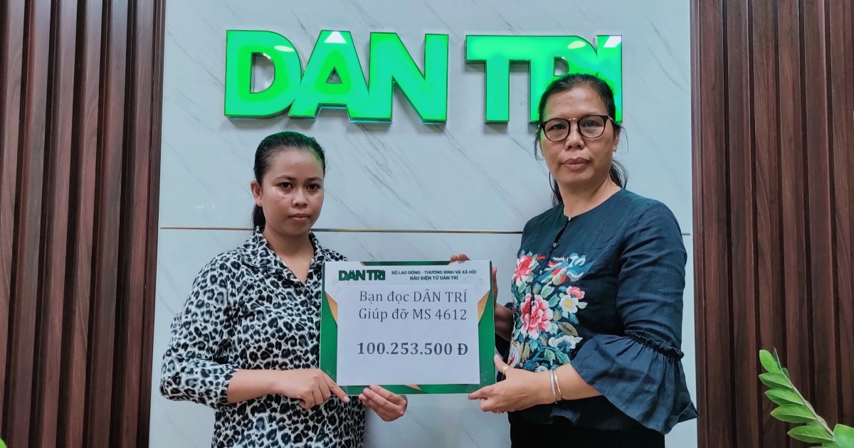 Bé Thiên Ân được bạn đọc Dân trí hỗ trợ hơn 100 triệu đồng | Báo Dân trí