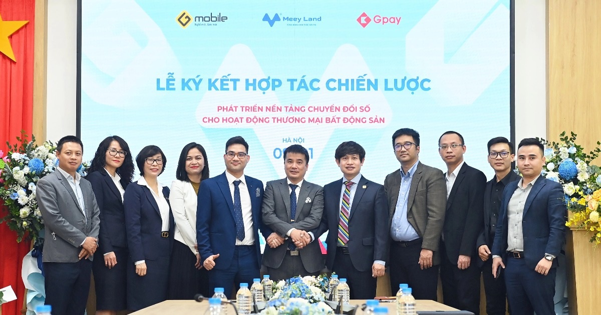 Gtel Mobile và Gpay là đối tác chiến lược mới của Meey Land | Báo Dân trí