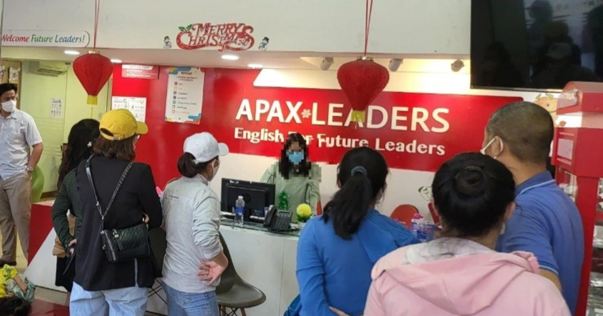 Trung tâm Apax Leaders cuối cùng ở TPHCM tạm ngưng hoạt động | Báo Dân trí