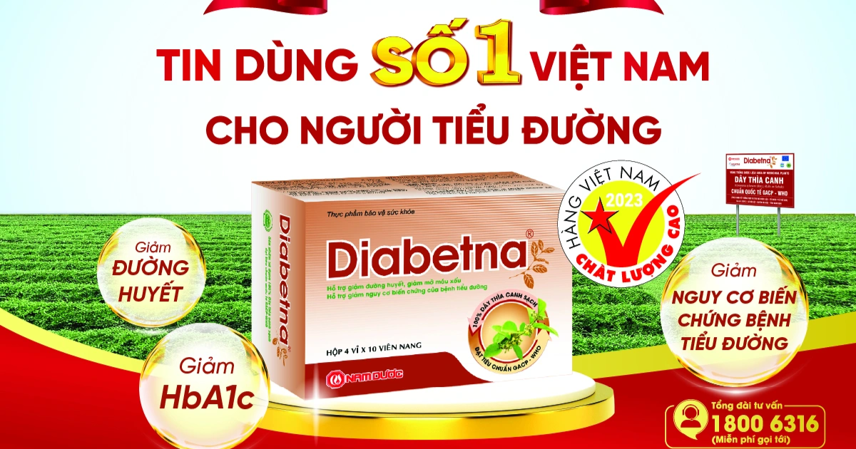 Sản phẩm Diabetna - 16 năm đồng hành cùng người bệnh tiểu đường | Báo ...