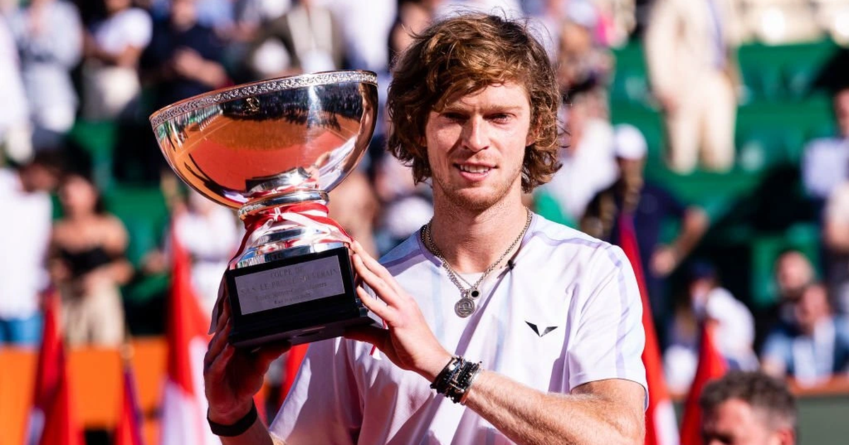 Andrey Rublev lần đầu vô địch Monte Carlo | Báo Dân trí