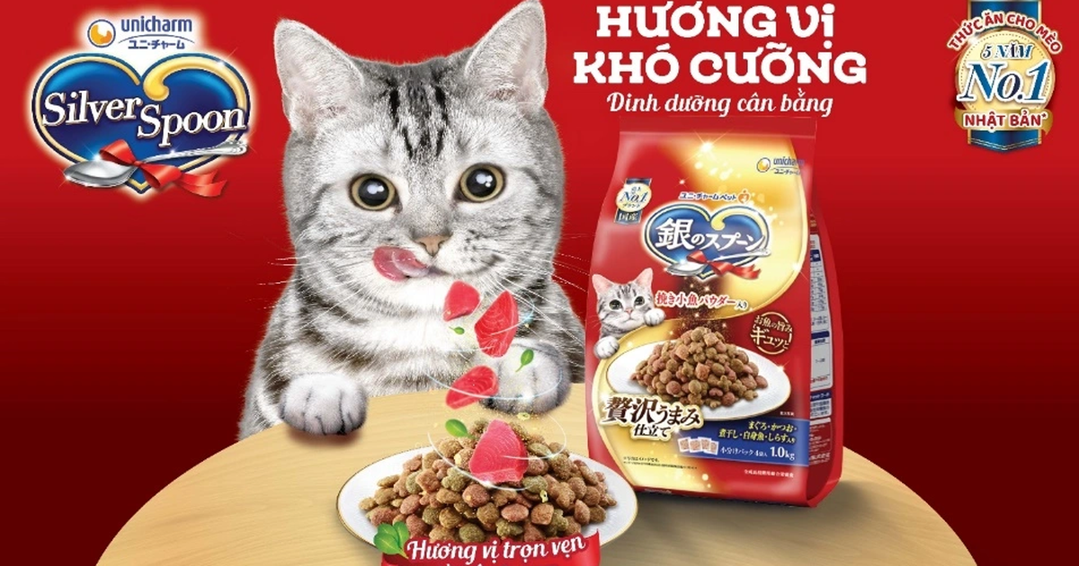 Silver Spoon - thức ăn cho mèo hàng đầu Nhật Bản - đã có mặt tại Việt ...
